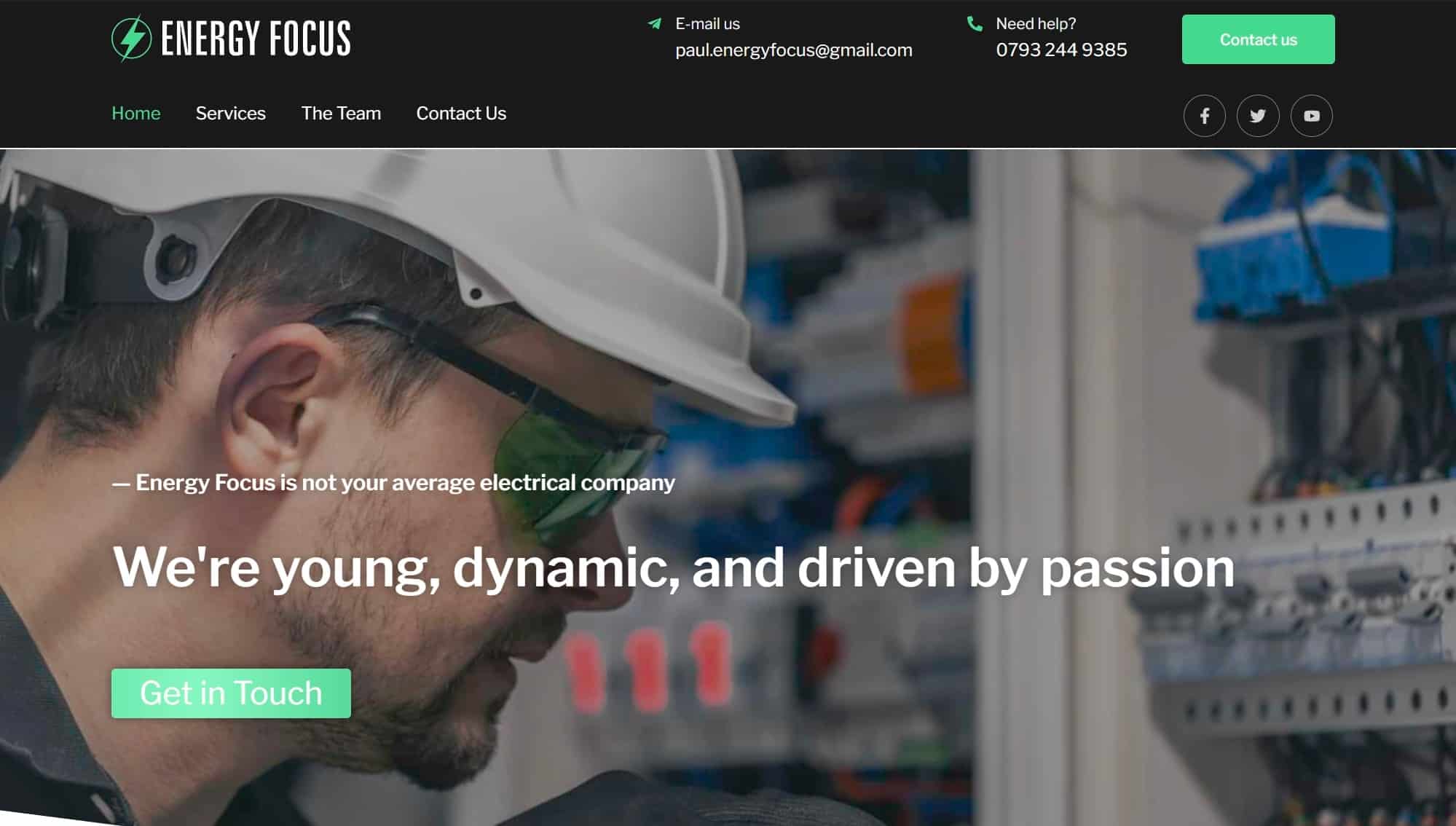 Comprehensive Electrical Services | Energy Focus Limited